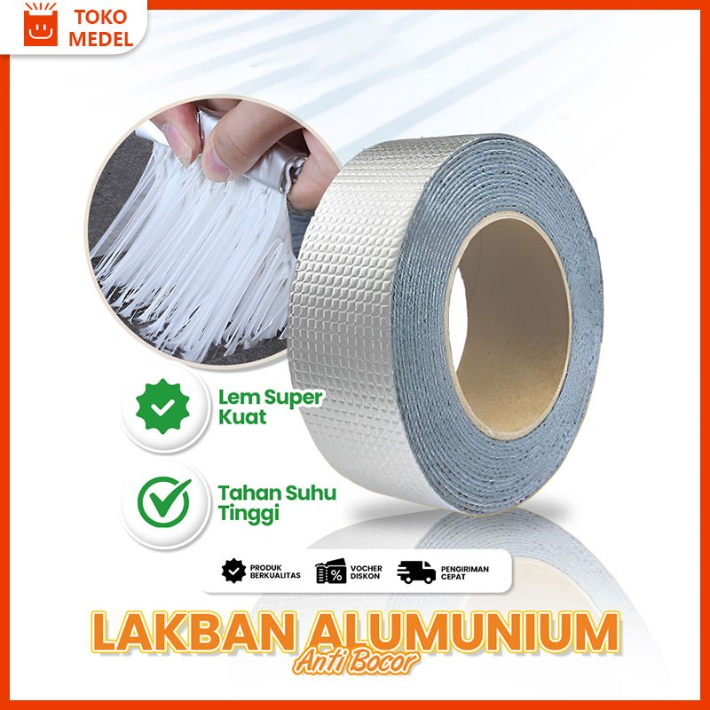 Jual Pita kedap air butil aluminium foil perekat diri perbaikan ...