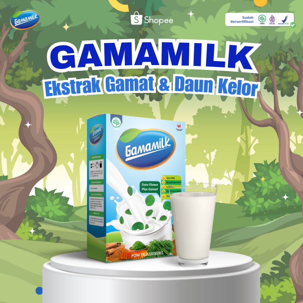 Jual GAMAMILK - SUSU ETAWA Plus Ekstrak Gamat | Shopee Indonesia