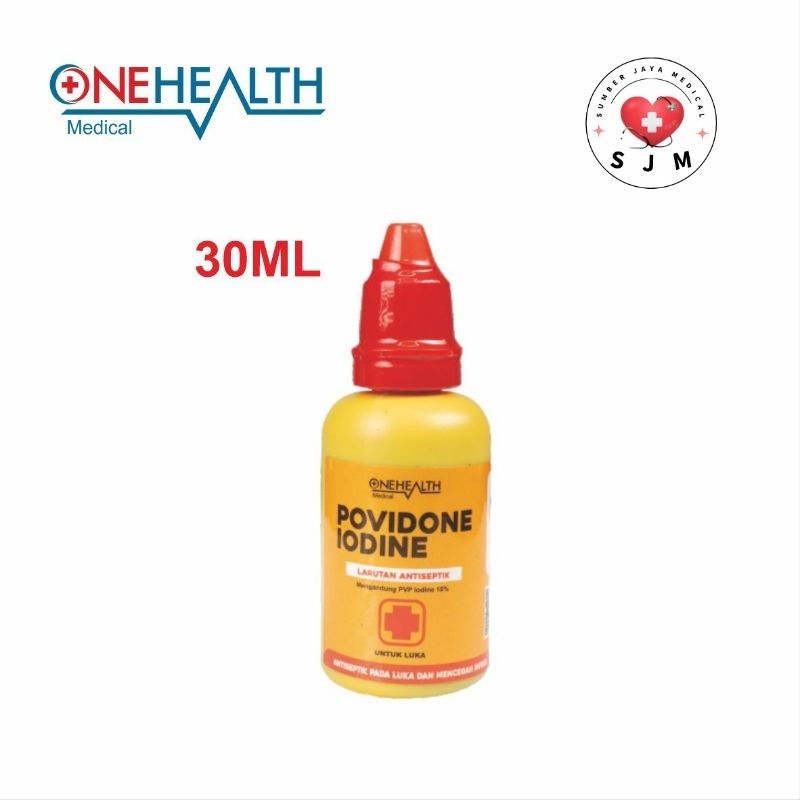 Jual POVIDONE IODINE ONEHEALTH 15ML/30ML/60ML | Shopee Indonesia