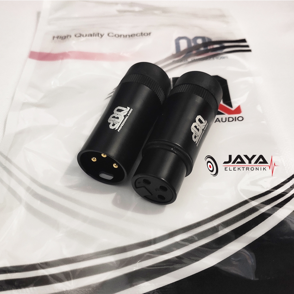 Jual Jack/Socket Canon DBQ Buntung Pin Kuningan Male Female Cowe Cewe ...
