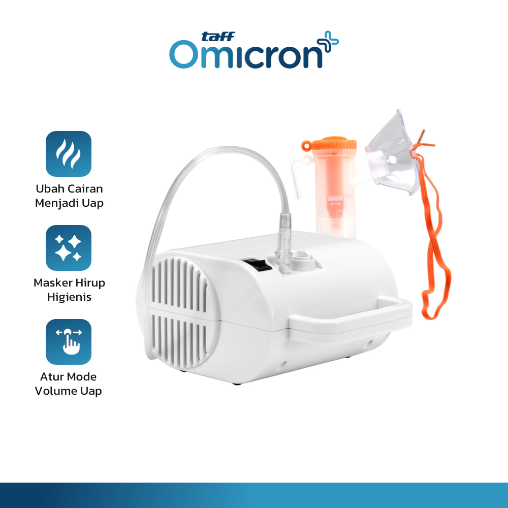 Jual TaffOmicron Alat Terapi Pernapasan Medical Compressor Nebulizer - RAK362 | Shopee Indonesia