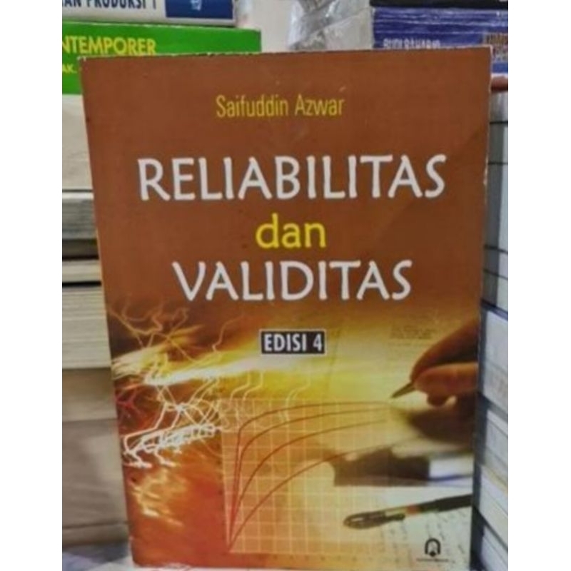 Jual reliabilitas dan validitas edisi 4 Saifuddin azwar | Shopee Indonesia
