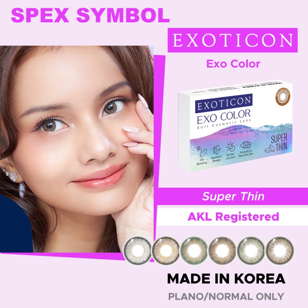 Jual Spex Symbol Softlens Exoticon Color - Exo Color Series By Exoticon ...