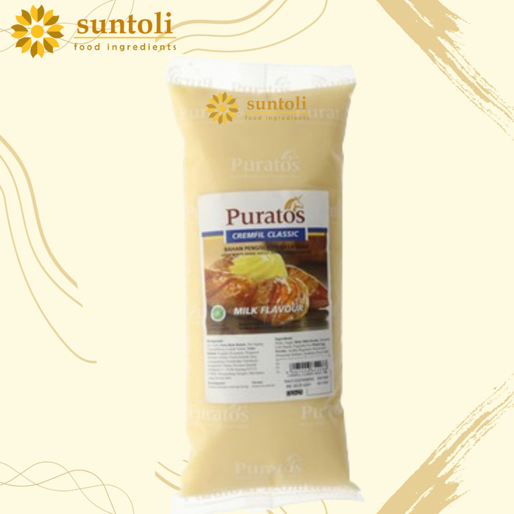 Jual PURATOS CREMFIL CLASSIC MILK / Filling Siap Pakai Rasa Susu - 1 kg ...