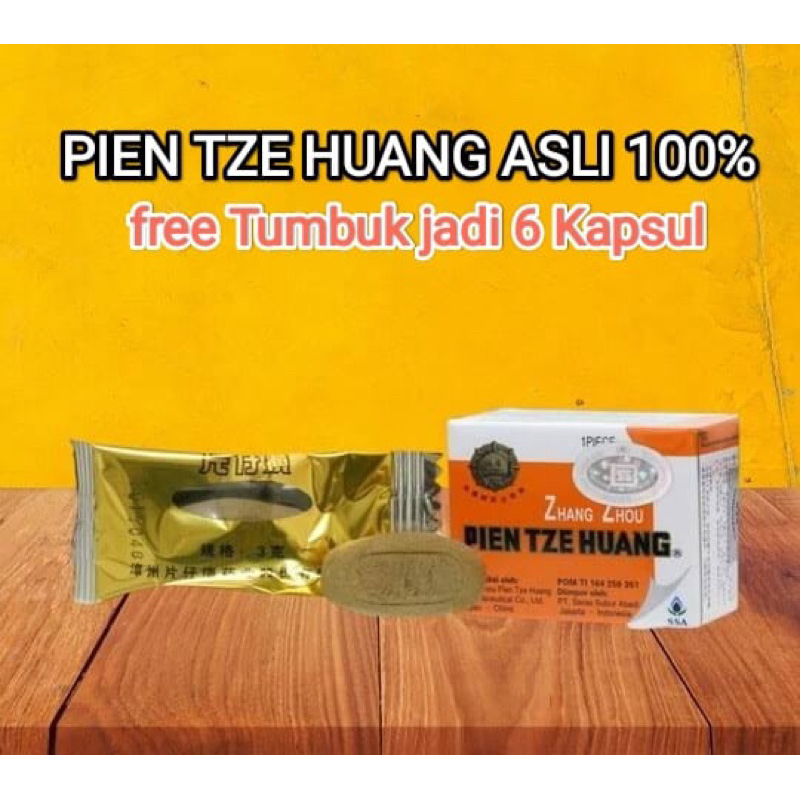 Jual PIEN TZE HUANG ORIGINAL SSA KAPSUL UNTUK INFEKSI LUKA & BEKAS ...