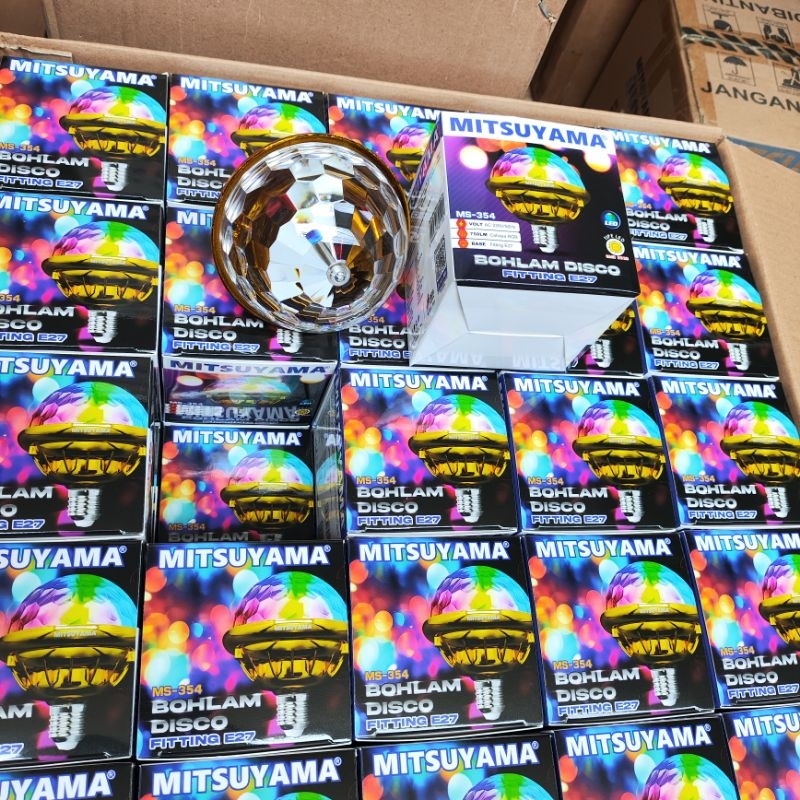Jual Lampu Disco MITSUYAMA 4,5 Watt LED Disco MS-354. fitting E27 ...