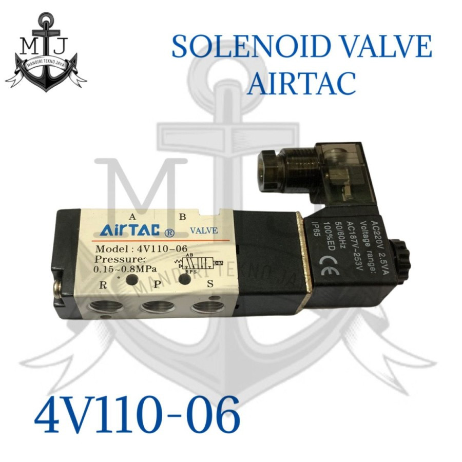 Jual Solenoid pneumatic AIRTAC 4V110-06 | Shopee Indonesia