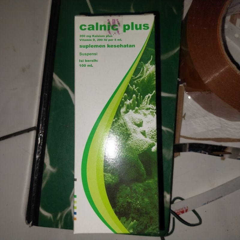 Jual calnic plus syrup original isi 100ml | Shopee Indonesia