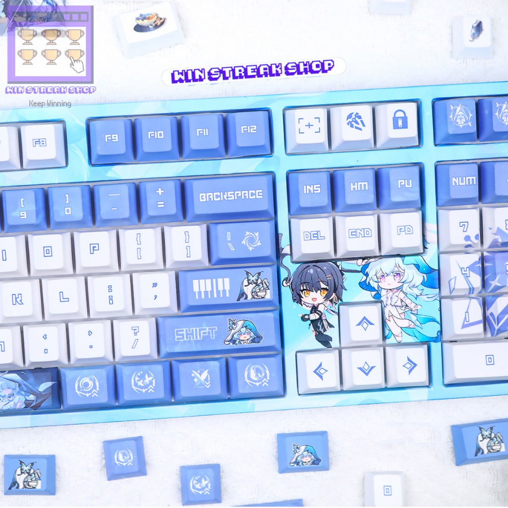 Jual Wuthering Waves Keycaps - Shorekeeper Keycaps PBT/ PBT Keycaps ...