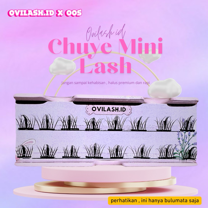 Jual 𝐎𝐕𝐈𝐋𝐀𝐒𝐇 Chuye Mini Lash Natural Premium | Shopee Indonesia