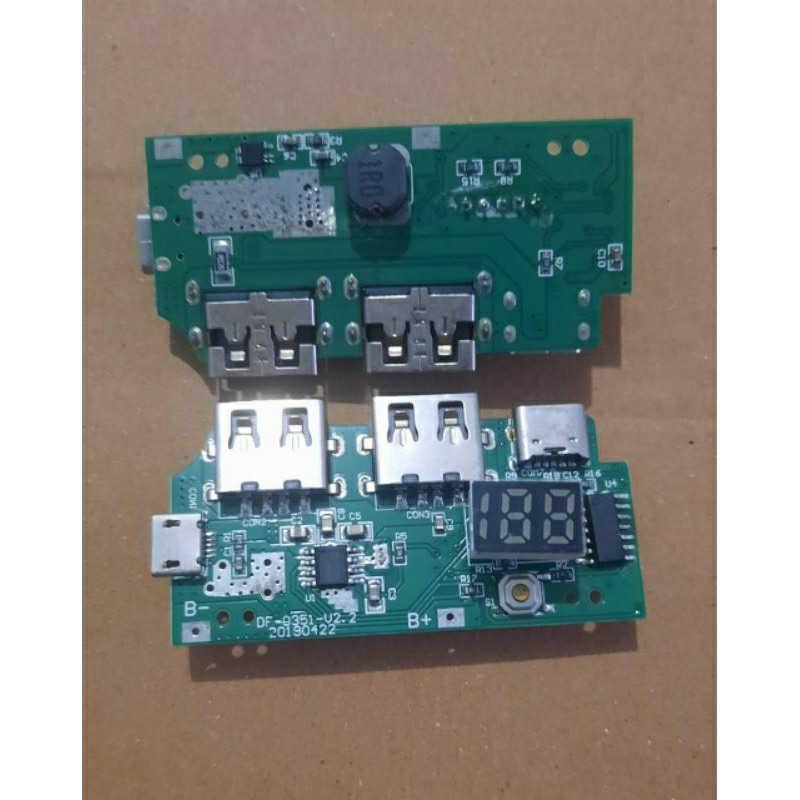 Jual STOCK TERAKHIR !!! Modul Powerbank with Display Fast Charge 5v 2 ...