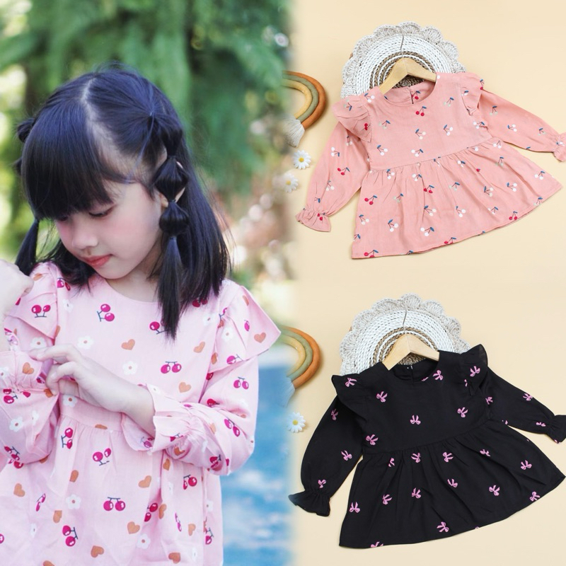 Jual MECCA TOP // tunik anak perempuan / tunik rayon / tunik anak ...