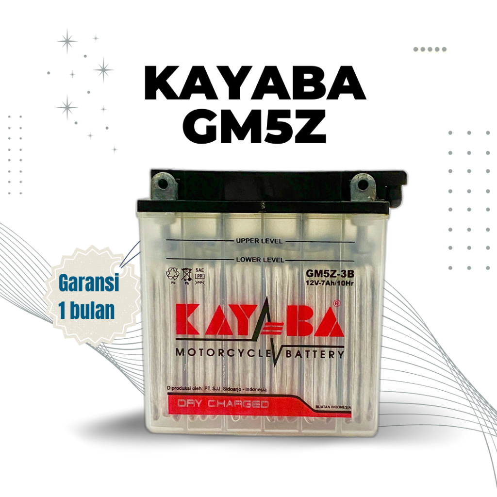 Jual Aki Motor Yamaha Vega Lama GM5Z-3B Kayaba Accu AM | Shopee Indonesia