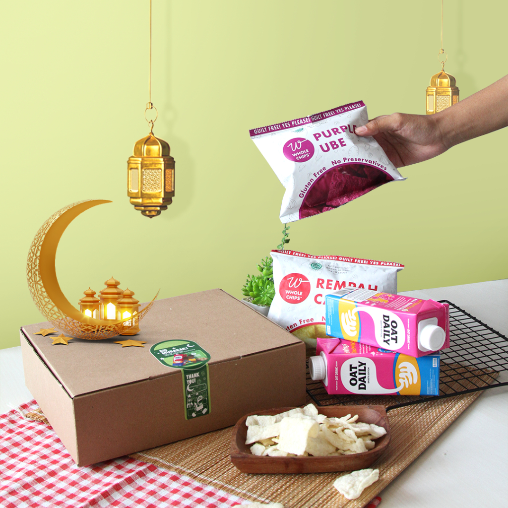 Jual Hampers Ramadhan Whole Chips x Oat daily - whole chip 15gr (2pc ...