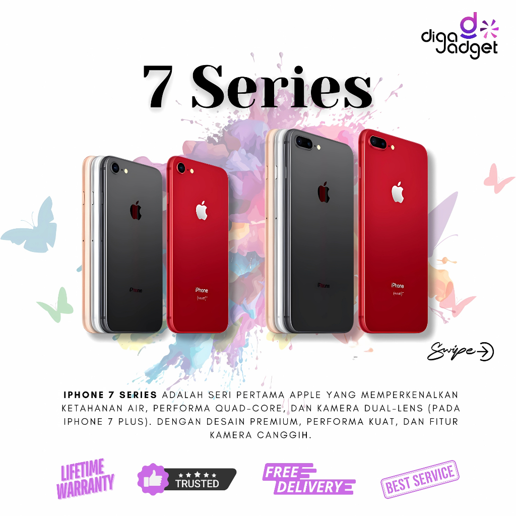 Jual iPhone 7 Series | iPhone 7 32Gb 128Gb 256Gb | iPhone 7 Plus 32Gb 128Gb 256Gb Fullset Resmi ...