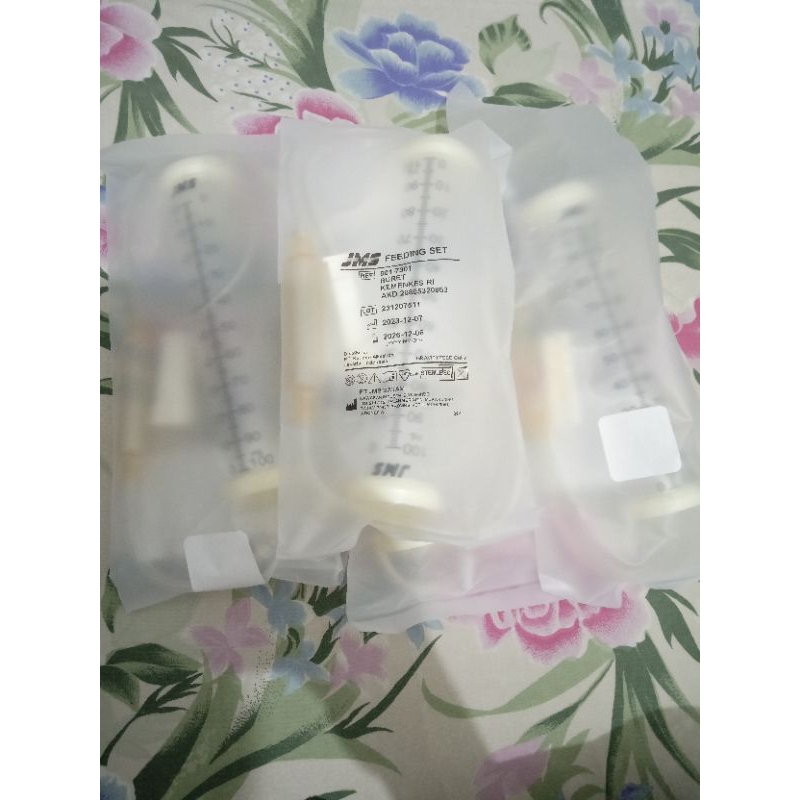 Jual feeding set buret JMS 100ml SNI baru original | Shopee Indonesia