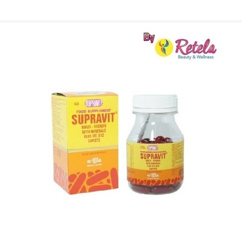 Jual Supravit 1 Botol Isi 30 Kapsul/ Multivitamin | Shopee Indonesia