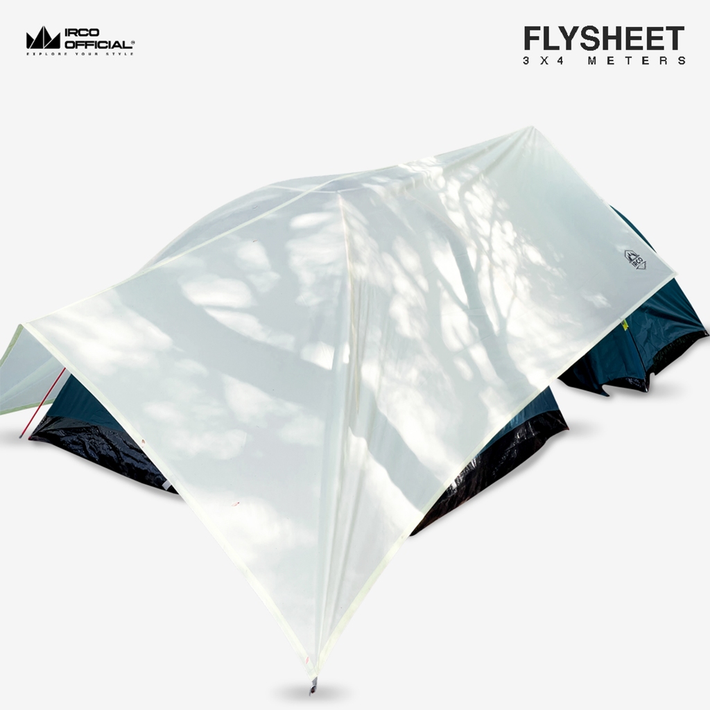 Jual IRCO Flysheet 3x4 Meter - Cover Tenda Bivak Single Layer 4 Orang ...