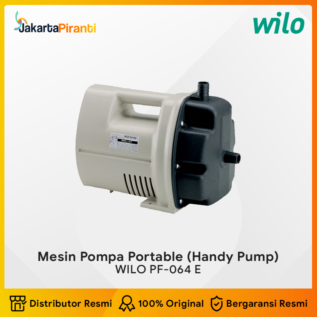 Jual Masin Pompa Kuras Air Portable - Handy Pump WILO PF 064 E / PF ...