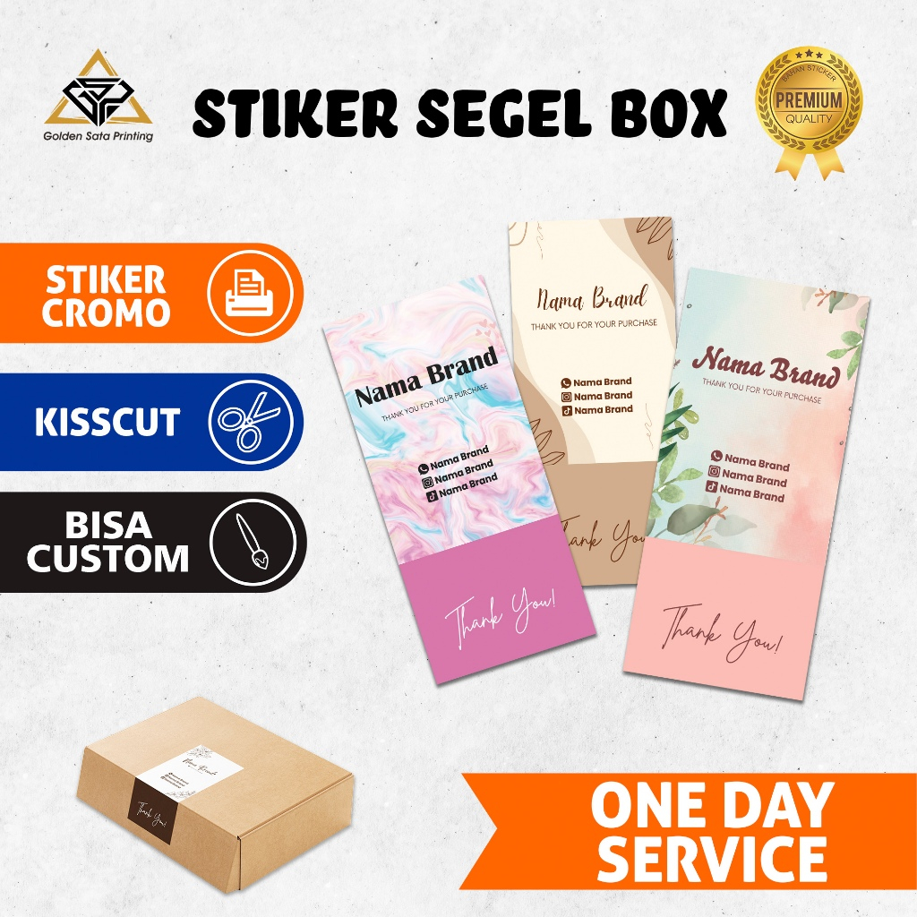 Jual STIKER SEGEL BOX | STIKER SEGEL CUSTOM | Shopee Indonesia