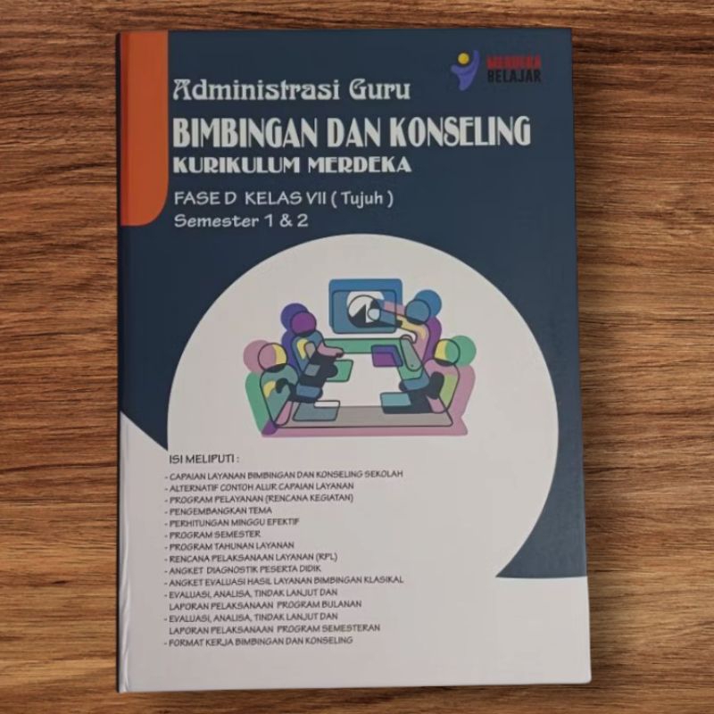 Jual administrasi bimbingan konseling BK SMP kelas 7 kurikulum merdeka | Shopee Indonesia