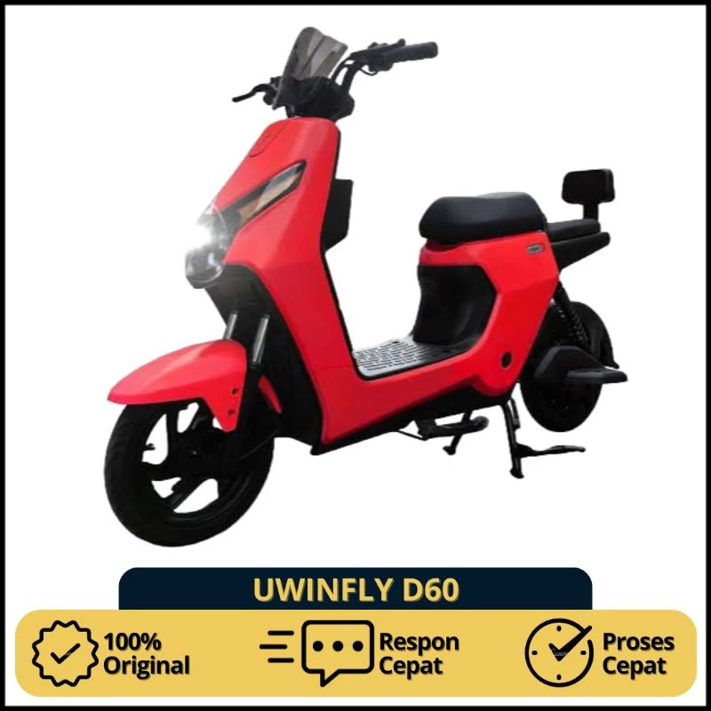 Jual Sepeda Listrik Electric Bike UWinfly D60 / Uwinfly D65 / Edison Royale | Shopee Indonesia