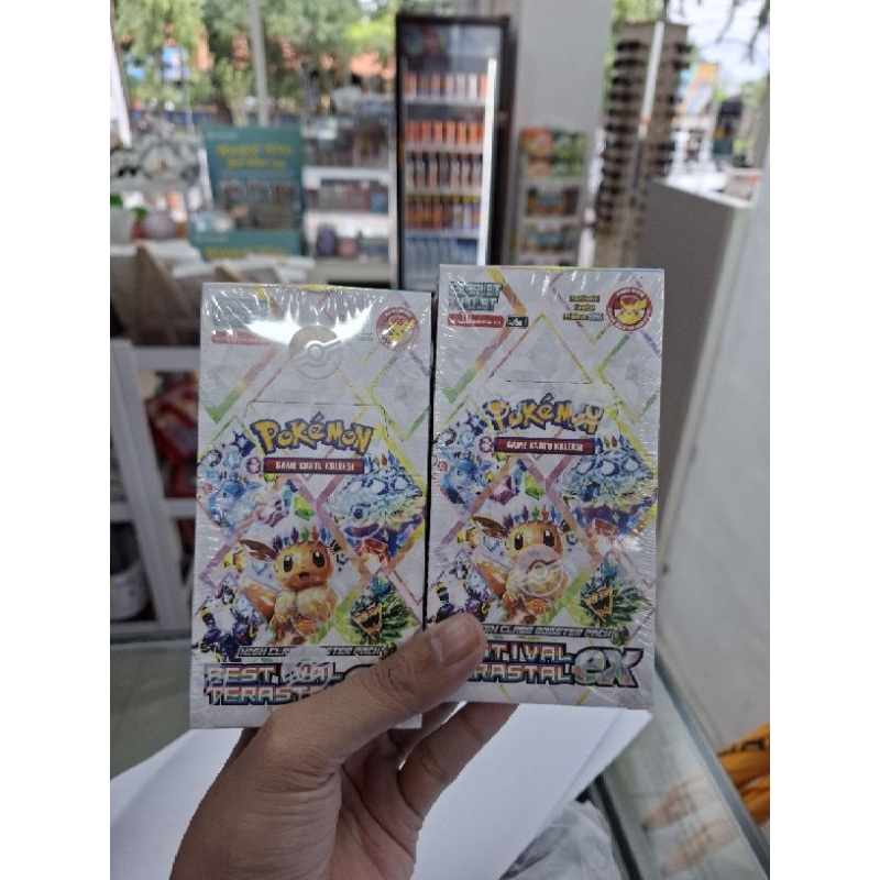 Jual Kartu pokemon edisi festival terastal ex 1 box | Shopee Indonesia