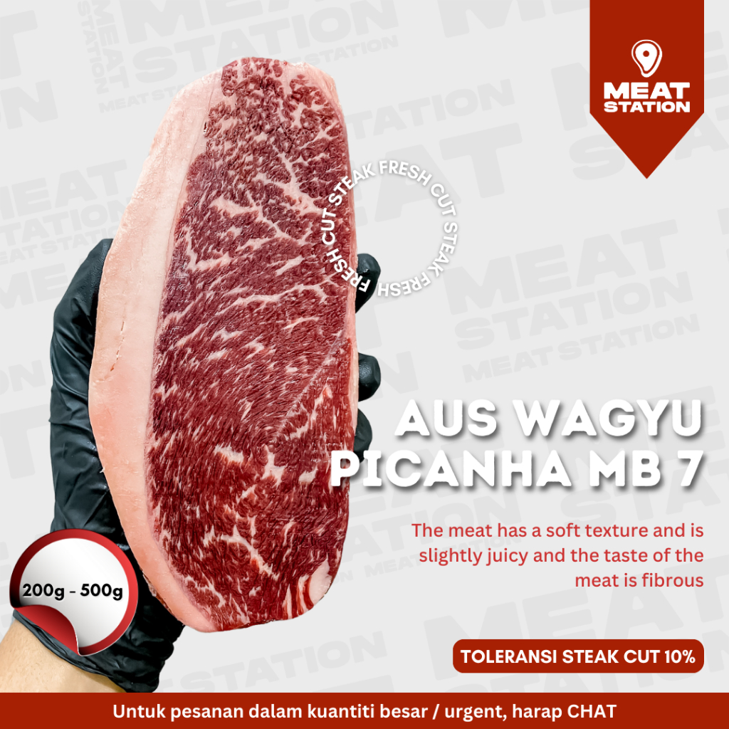 Jual Picanha MB 7 / Daging Steak AUS / Beef Steak / Beef Import ...