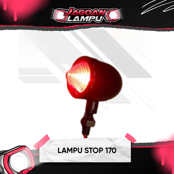Jual Lampu Stop 170 universal motor | Shopee Indonesia