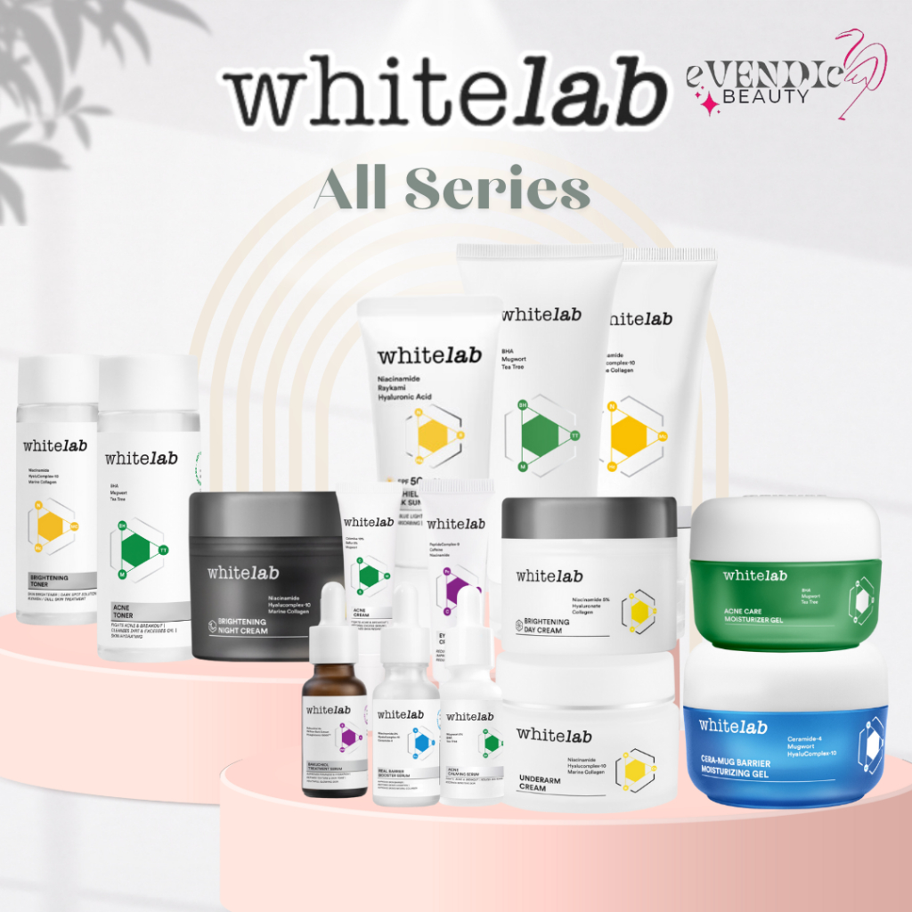 Jual Whitelab Serum White Lab Day Cream Night Facial Wash Toner Serum ...