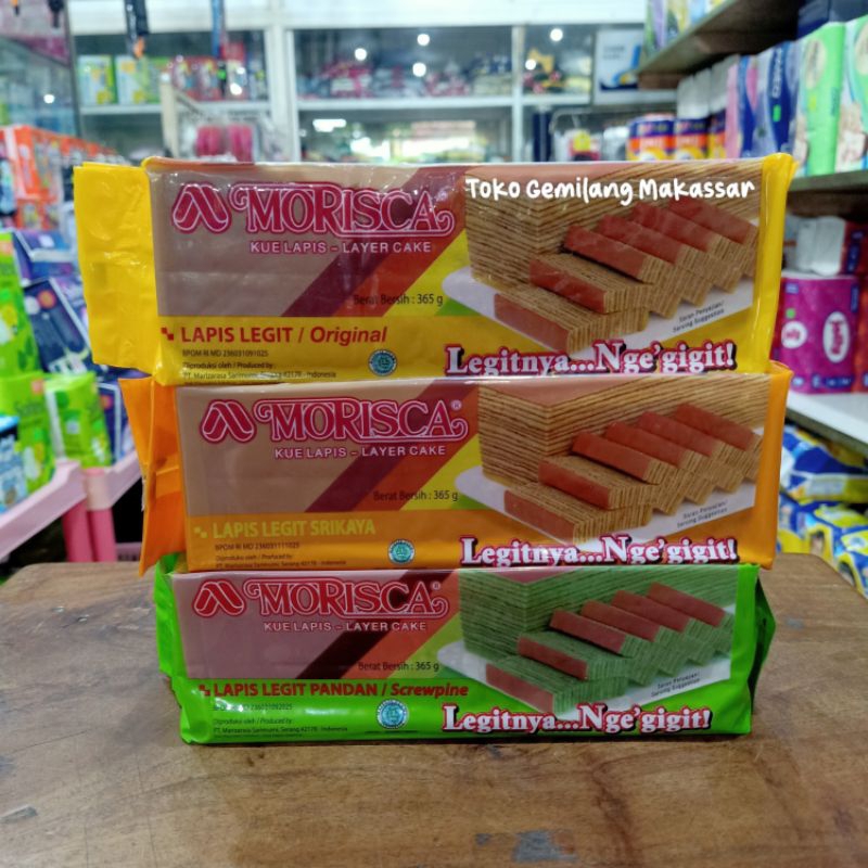 Jual Morisca Lapis Legit 365 gram | Shopee Indonesia