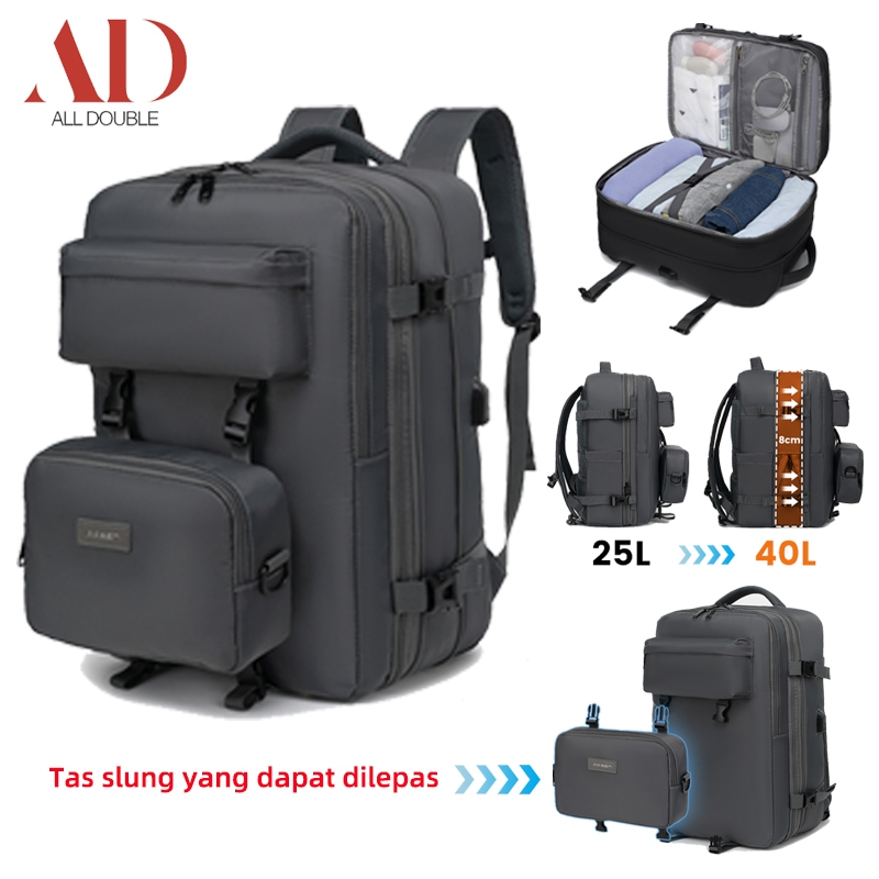 Jual All Double Tas Ransel berkapasitas besar tas travel yang dapat ...