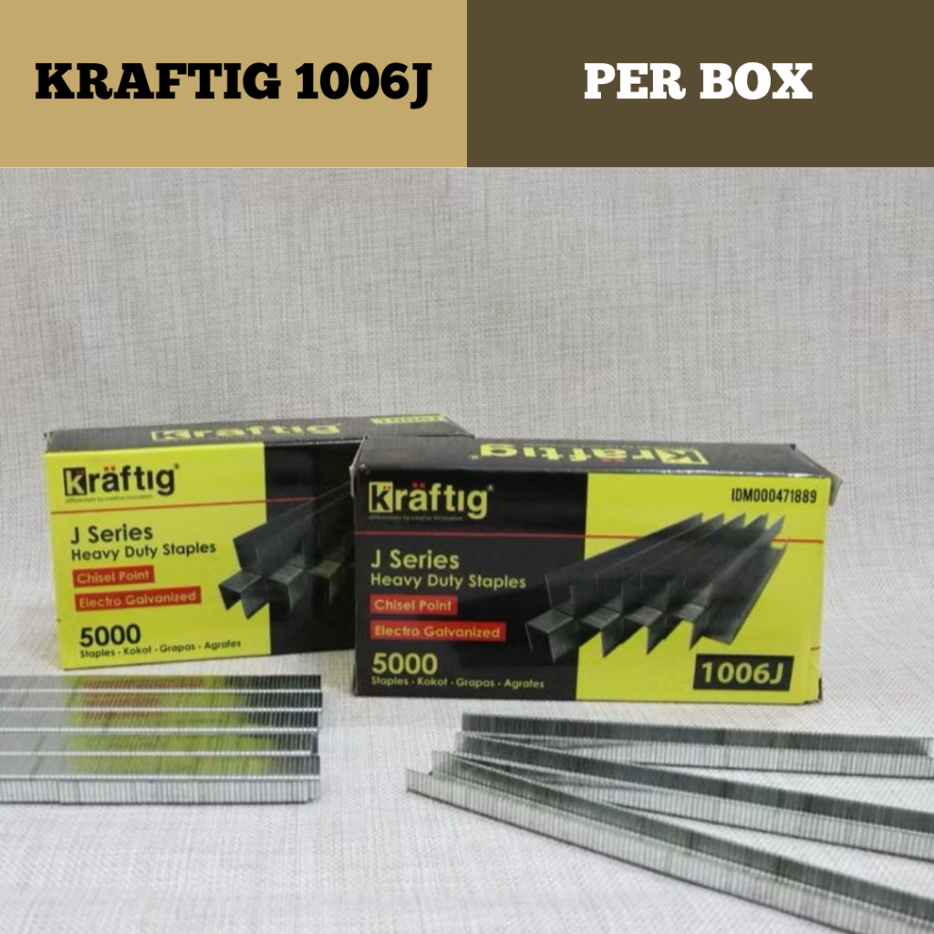 Jual RJ Kraftig 1006J Isi Staples Tembak Angin Manual Paku Refill Air ...