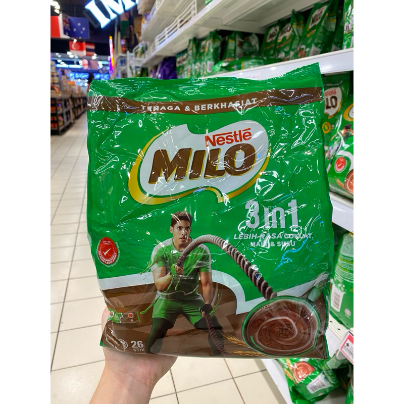 Jual milo 3in1 isi 26 stick 858 gram | Shopee Indonesia