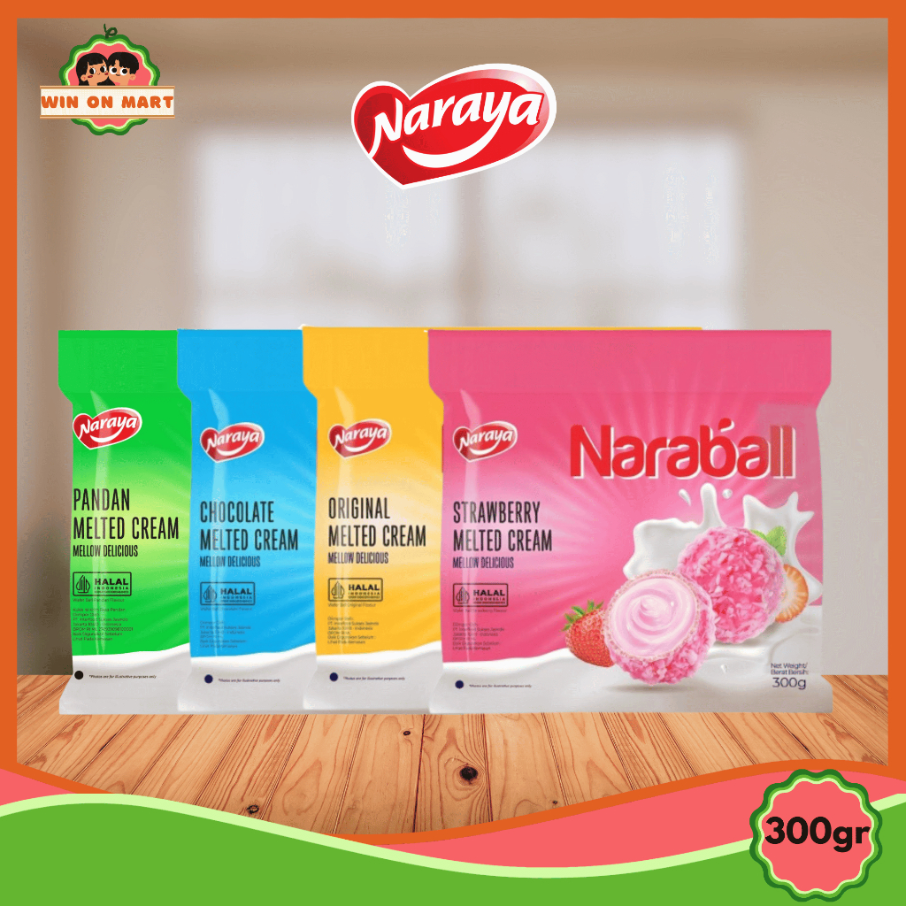 Jual Wafer Ball | Naraya Naraball 300g | Chocolate | Original ...