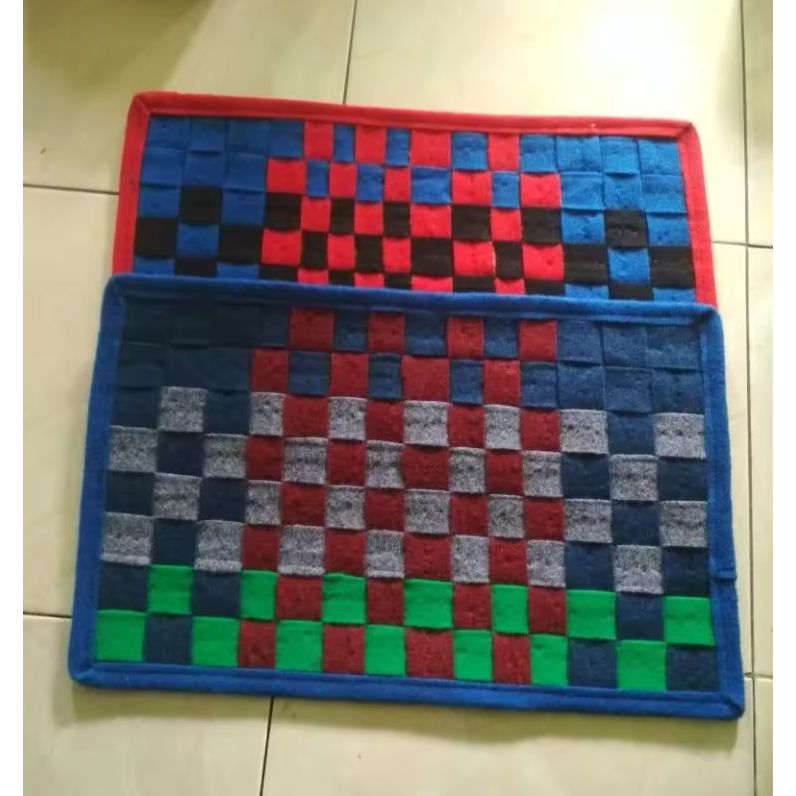 Jual Keset Kaki Motif Kotak Kotak | Shopee Indonesia