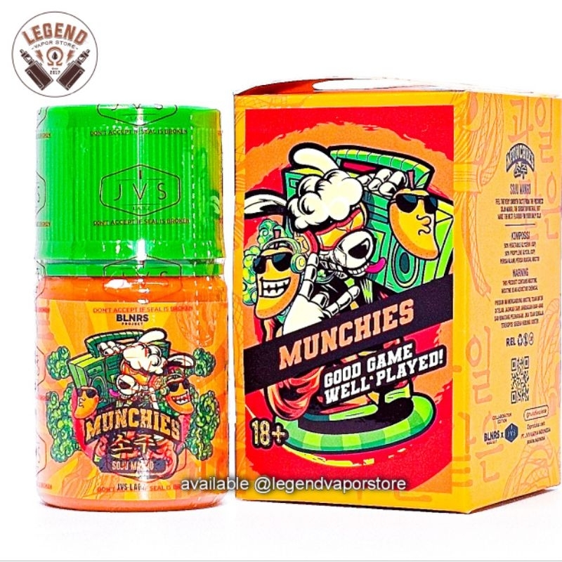 Jual FREEBASE - LIQUID MUNCHIES V4 Sozu Mango 60ML 3MG AUTHENTIC ...