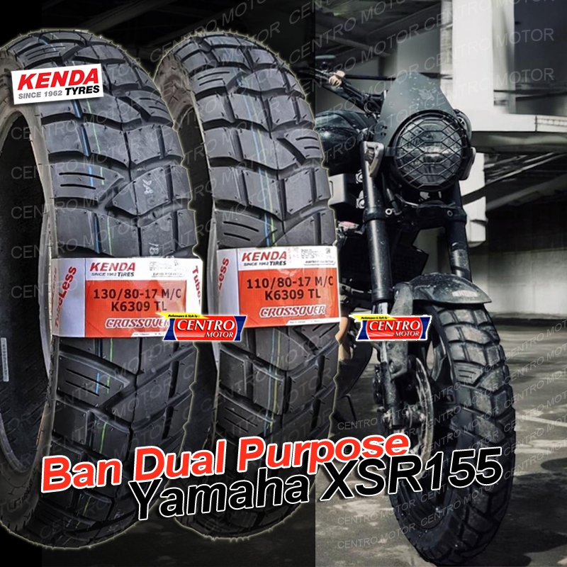 Jual Ban Yamaha XSR155,Honda CB150X.Ban Dual purpose ring 17.Cocok untuk turing di segala medan ...