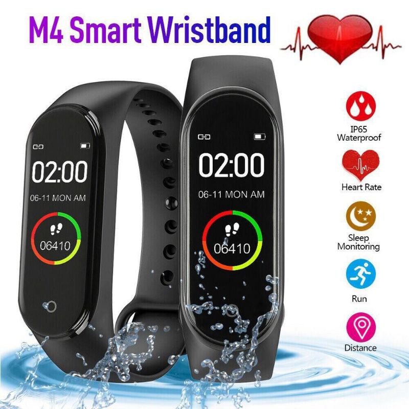 Jual Smartwatch M4 | Jam pintar Anti air android iOS dan fitur lengkap ...