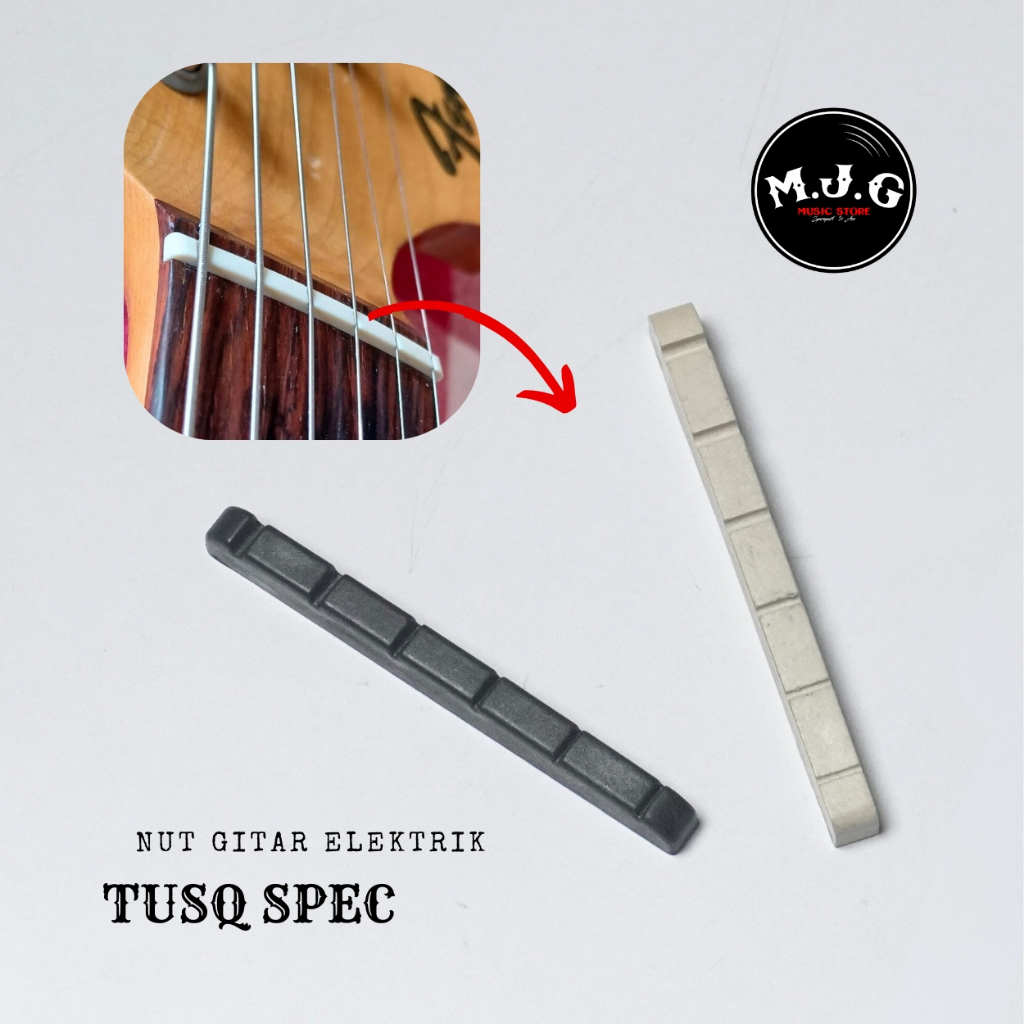 Jual nut carbon ceramic keramik 42mm or 43mm stratocaster telecaster ...