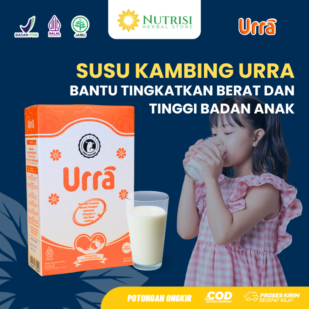 Jual SUSU URRA | Susu Kambing Premium untuk Kesehatan Tulang & Sendi ...