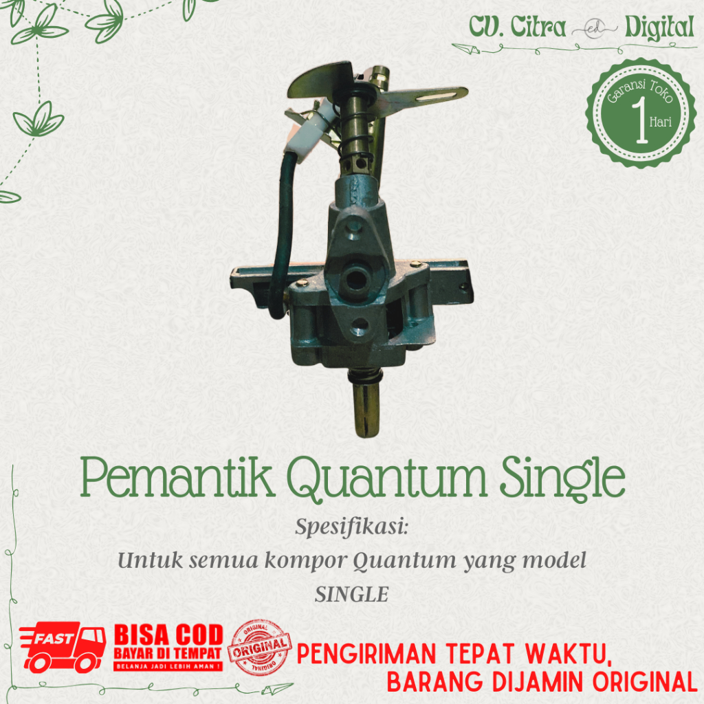 Jual Mesin Pemantik Model Quantum Kompor Gas / Ignition / Pemantik ...
