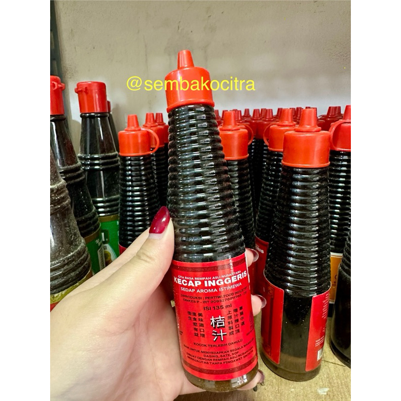 Jual Kecap Inggris 135ml / Kecap Inggris Botol Kecil 135ml | Shopee ...