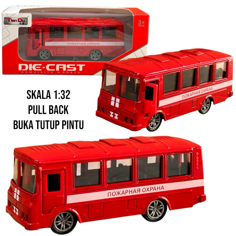 Jual Mobil die Cast Skala 1:32 bus school Koleksi Mobil bus bahan besi ...