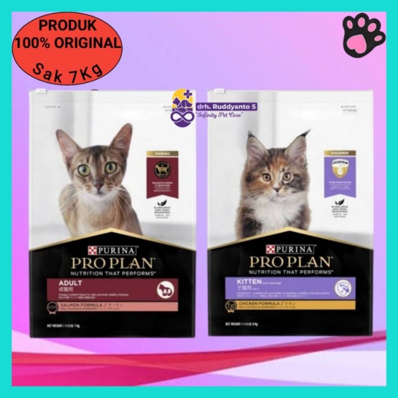 Jual Proplan cat food adul & Kitten karung 7Kg | Shopee Indonesia