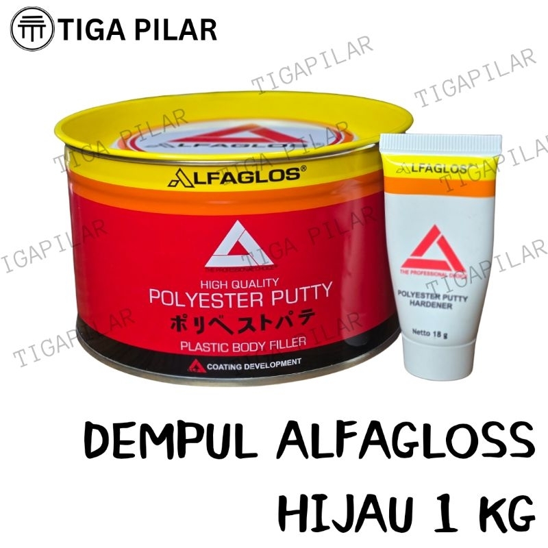 Jual DEMPUL ALFAGLOS 1KG DEMPUL BESI DEMPUL KAYU DEMPUL MOBIL DEMPUL ...