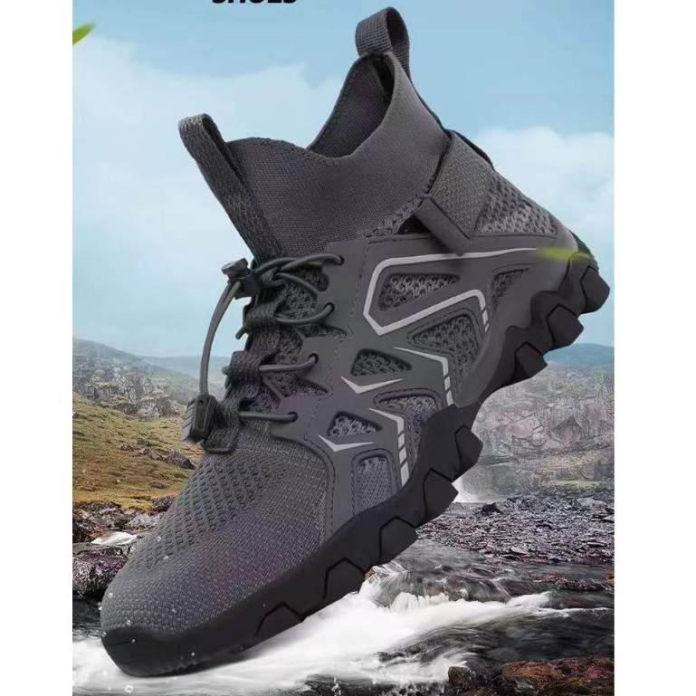 Jual Sepatu Pria Sneakers Pria sepatu gunung Sepatu Hiking Outdoor sepatu cowok import sepatu ...