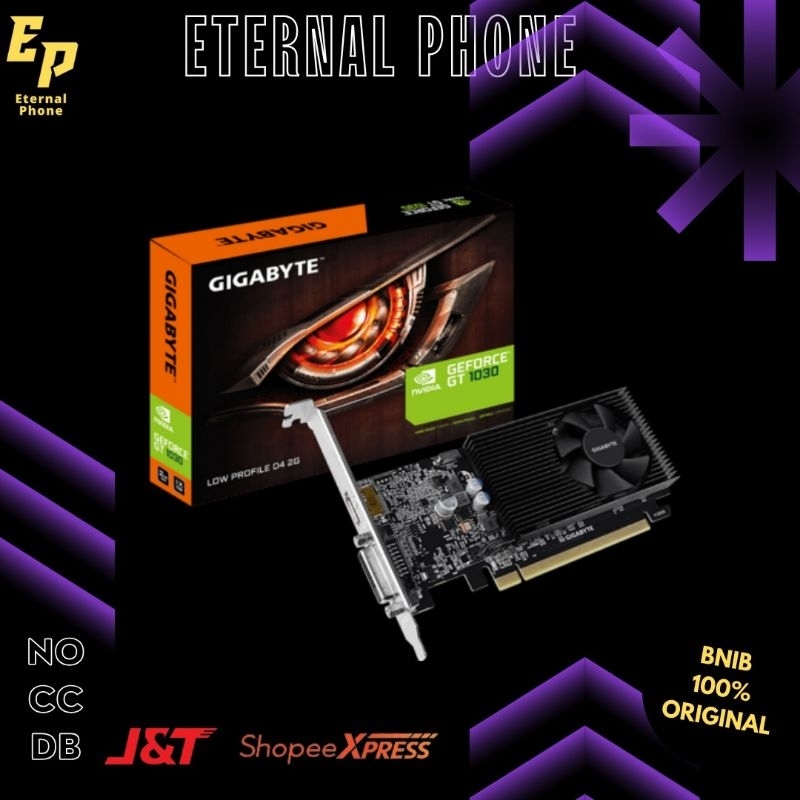 Jual GIGABYTE GeForce GT 1030 LP | 2GB GDDR4 | Shopee Indonesia