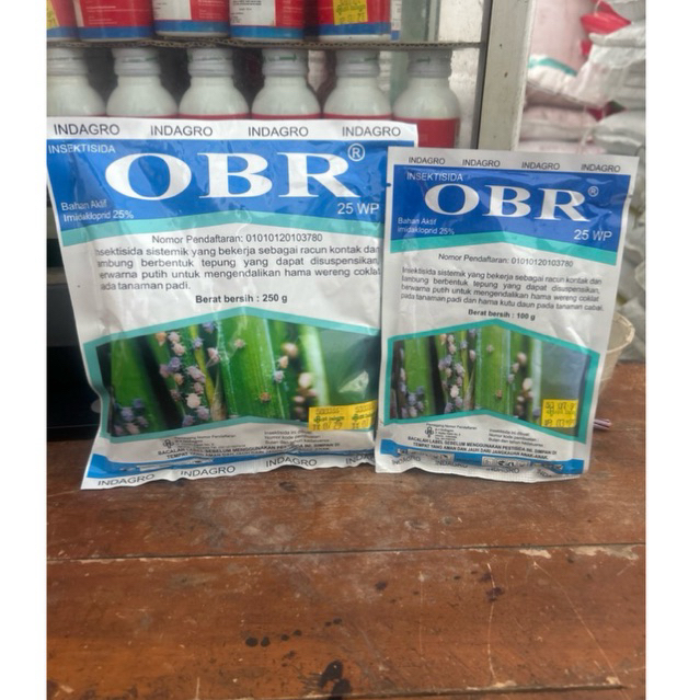 Jual Insektisida OBR 100gr Insektisida sistemik Imidakloprid 25 WP ...