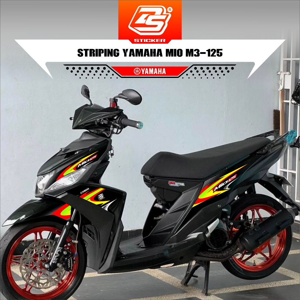 Jual Stiker Striping Mio M3/Z Decal Sticker Motor Yamaha Mio 125 List ...